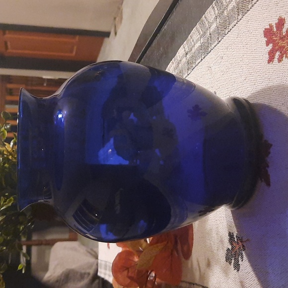 Accents | Vintage Indiana Cobalt Blue Glass | Poshmark